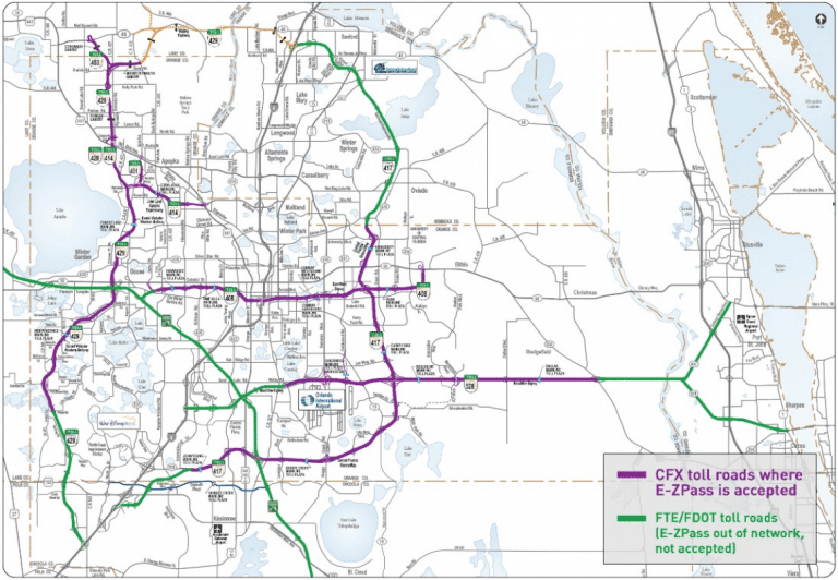 E-ZPASS Now Accepted on Some Central Florida Toll Roads