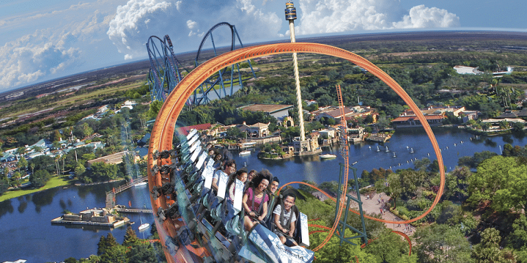 Steepest Beyond Vertical Drop Coaster Opening in February at Seaworld ...
