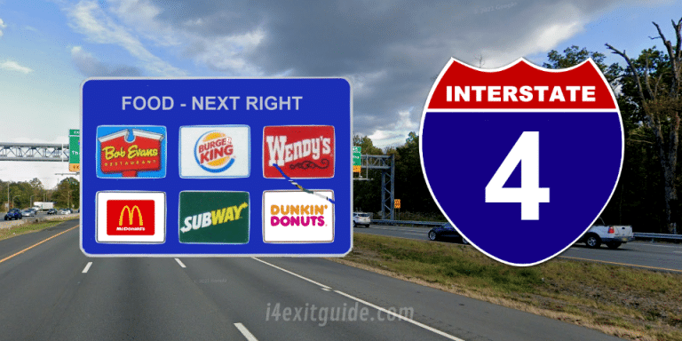 I-4 Restaurants, Diners and Fast Food | I-4 Food | I-4 Exit Guide