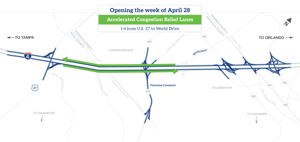 Florida Governor Announces Early Completion of I-4 Congestion Relief ...